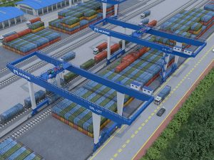 Container Lifting Mechanisms in Container Handling Gantry Cranes